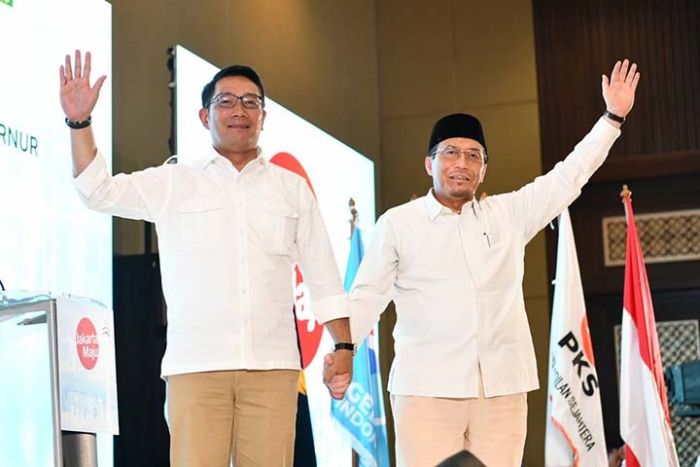 Survei LSI: Elektabilitas Ridwan Kamil-Suswono Unggul dengan 51,8 Persen